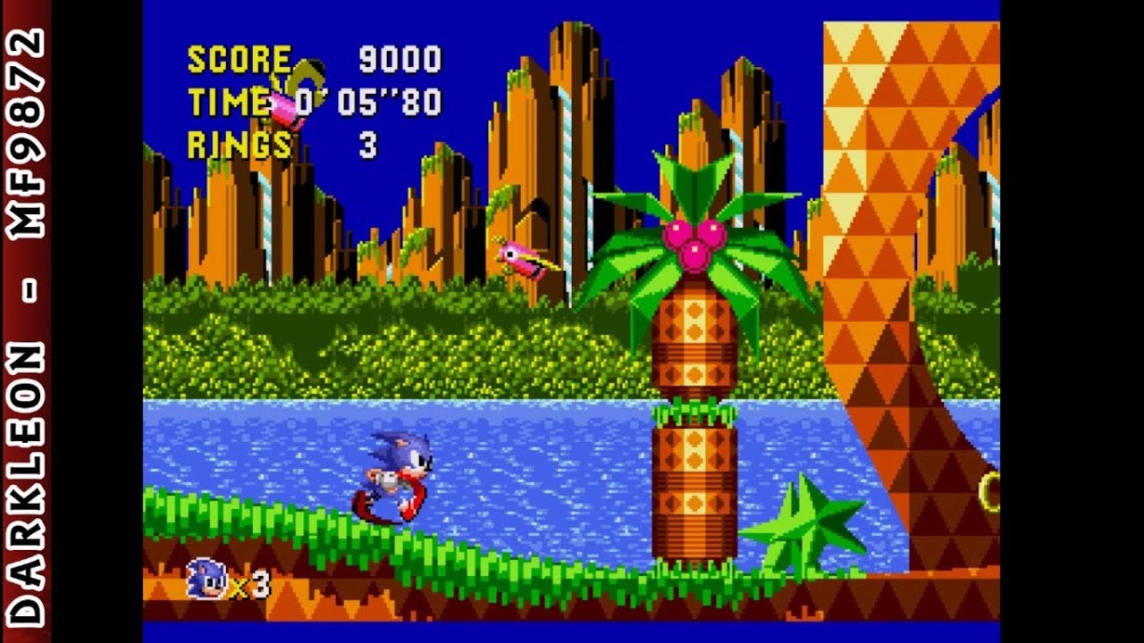 Sega CD - Sonic CD © 1993 Sega - Gameplay - YouTube