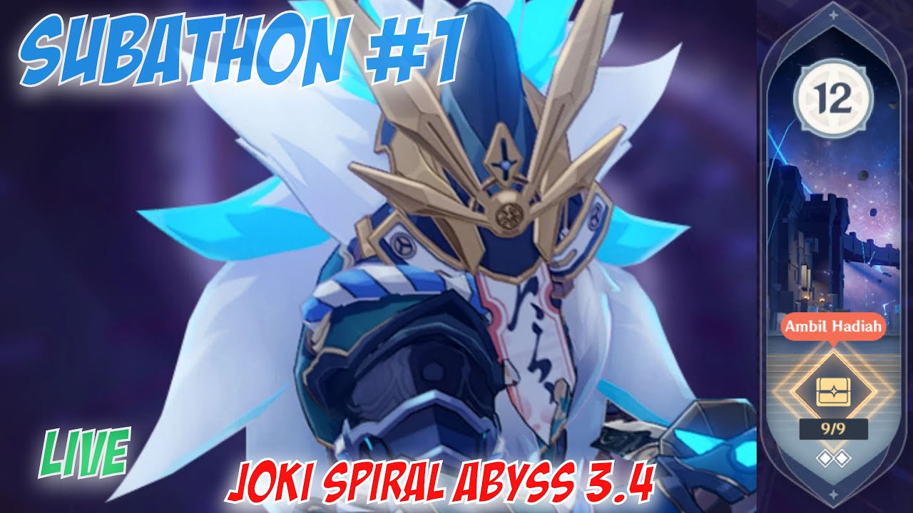🔴 Subathon Day 1 Mari Kita mulai Joki Spiralnya | #507 | - YouTube