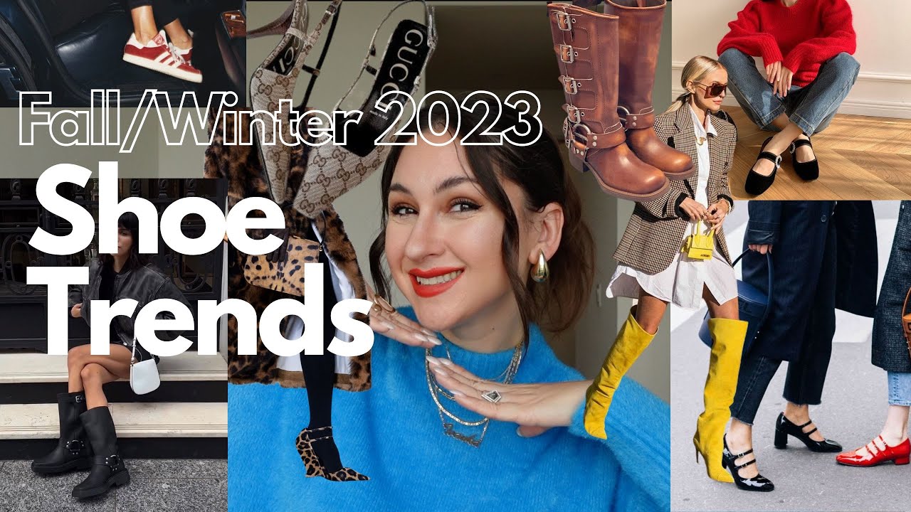 Shoe Trends Fall Winter 2023 | Fall Shoes 2023 Womens - YouTube