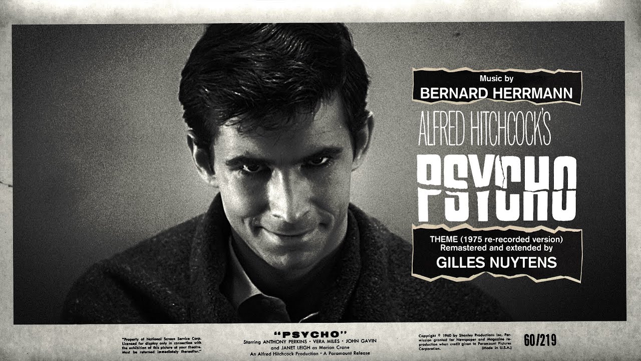 Bernard Herrmann: Psycho Theme (1975 Re-recorded Version) [Extended ...