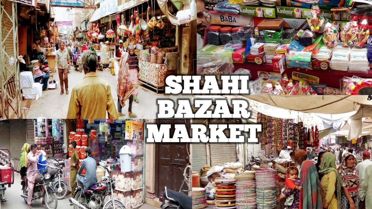 FAMOUS MARKET SHAHI BAZAAR HYDERABAD - YouTube