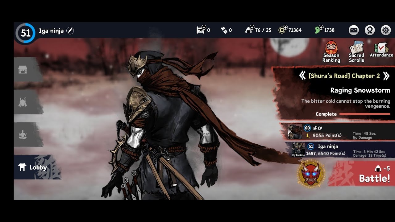 Ronin The Last Samurai (twin sword + ninja + panda) Shura's Road CH.2 ...