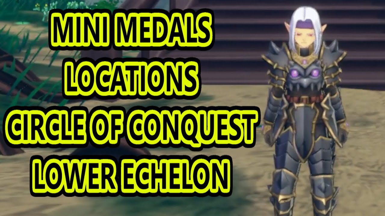 Mini Medals Circle Of Conquest Lower Echelon Dragon Quest Monsters The ...