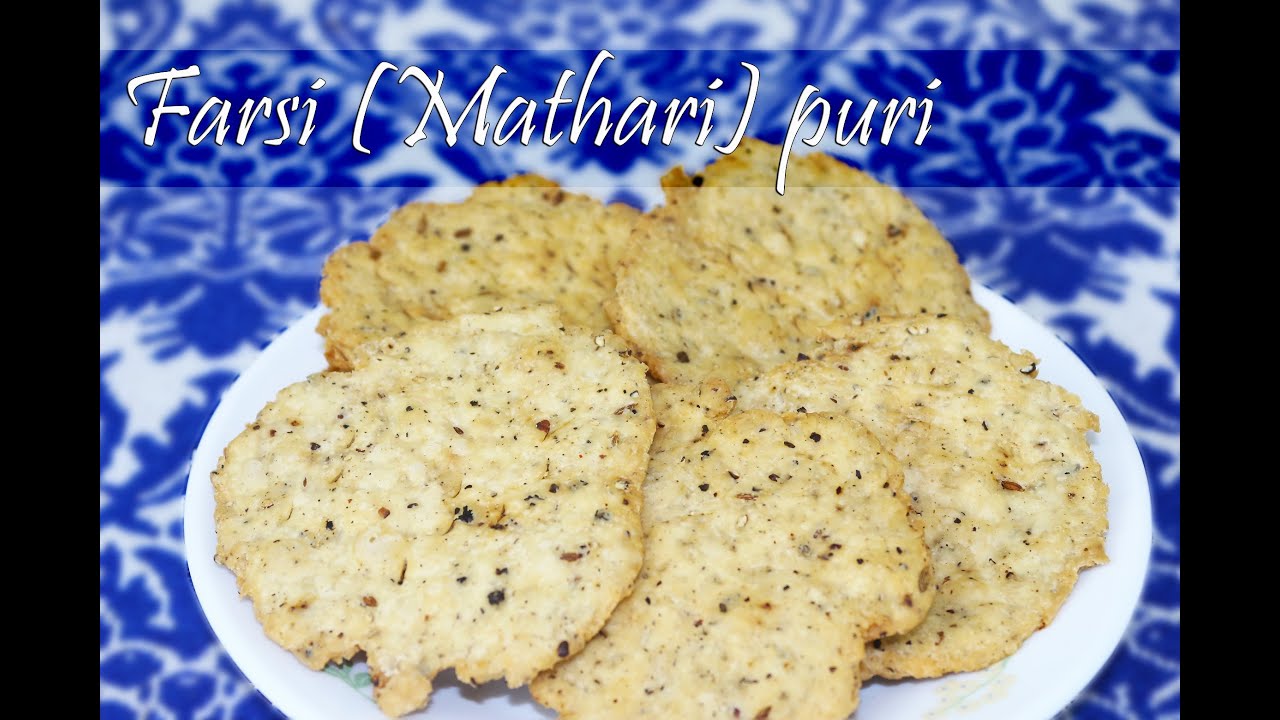 Diwali special - Crispy Gujarati Farsi Poori | Mathari | Methi Farsi ...
