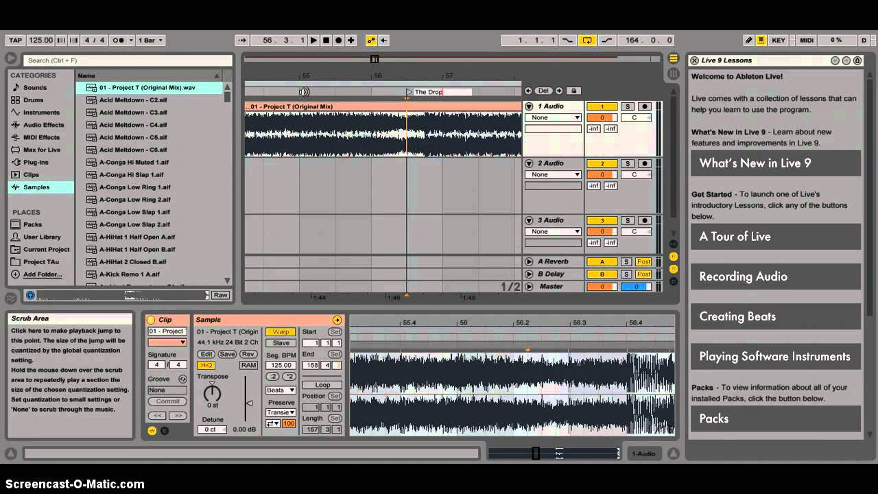 Ableton Live 9 - Marker Example - YouTube