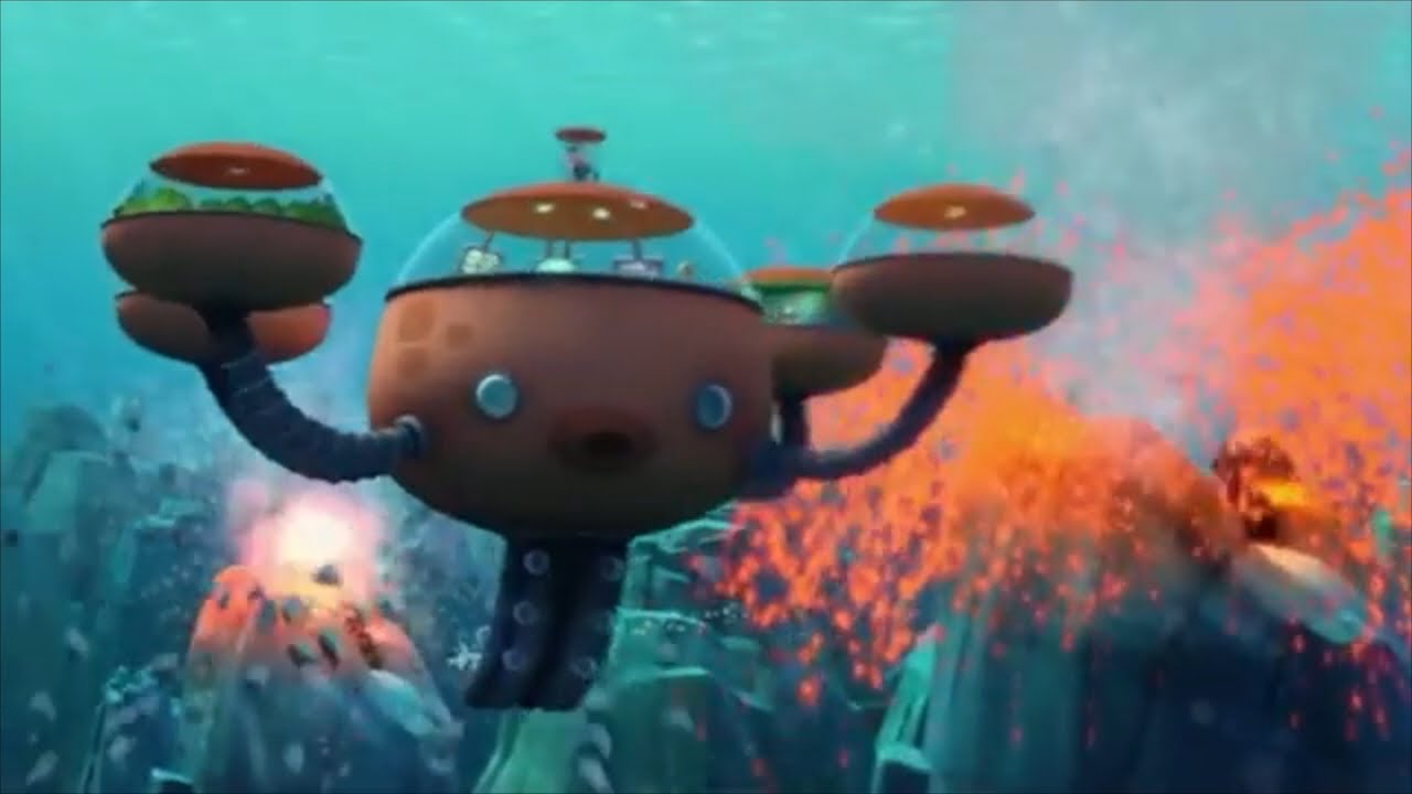 captain barnacles and the octonauts live in an orange octopod - YouTube