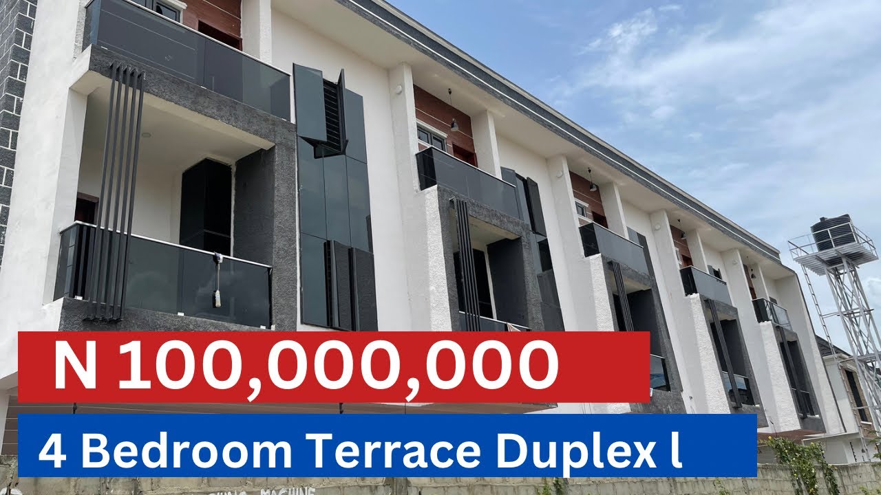 HOUSE FOR SALE IN LEKKI LAGOS NIGERIA | 4 Bedroom Terrace Duplex - YouTube