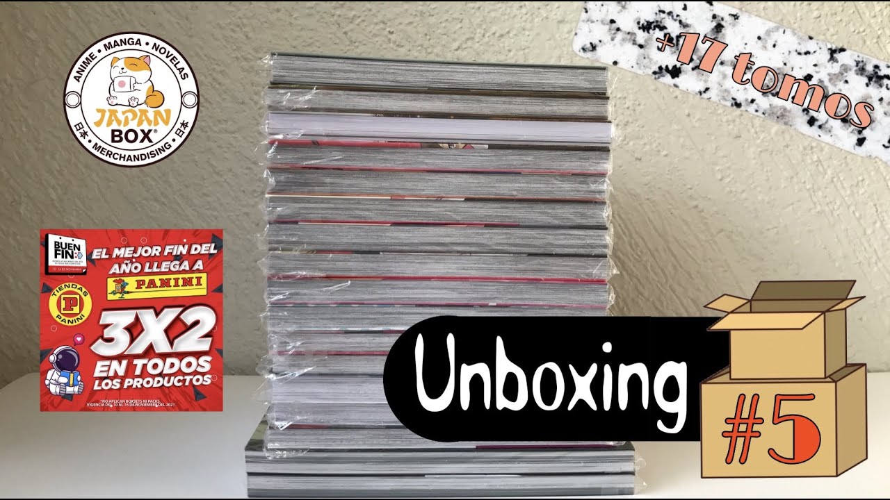 UNBOXING #5 Japan Box y Buen Fin en Panini - YouTube