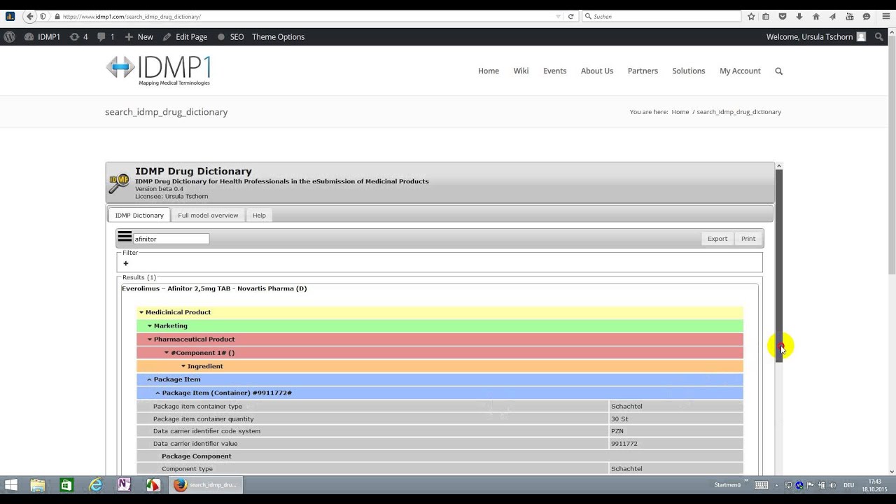 IDMP Drug Dictionary - Identification of Medicinal Products (IDMP) - YouTube