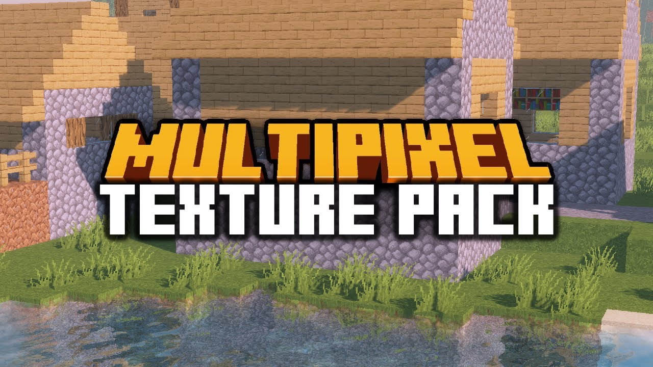 MultiPixel Texture Pack | Minecraft 32x32 Textures - YouTube