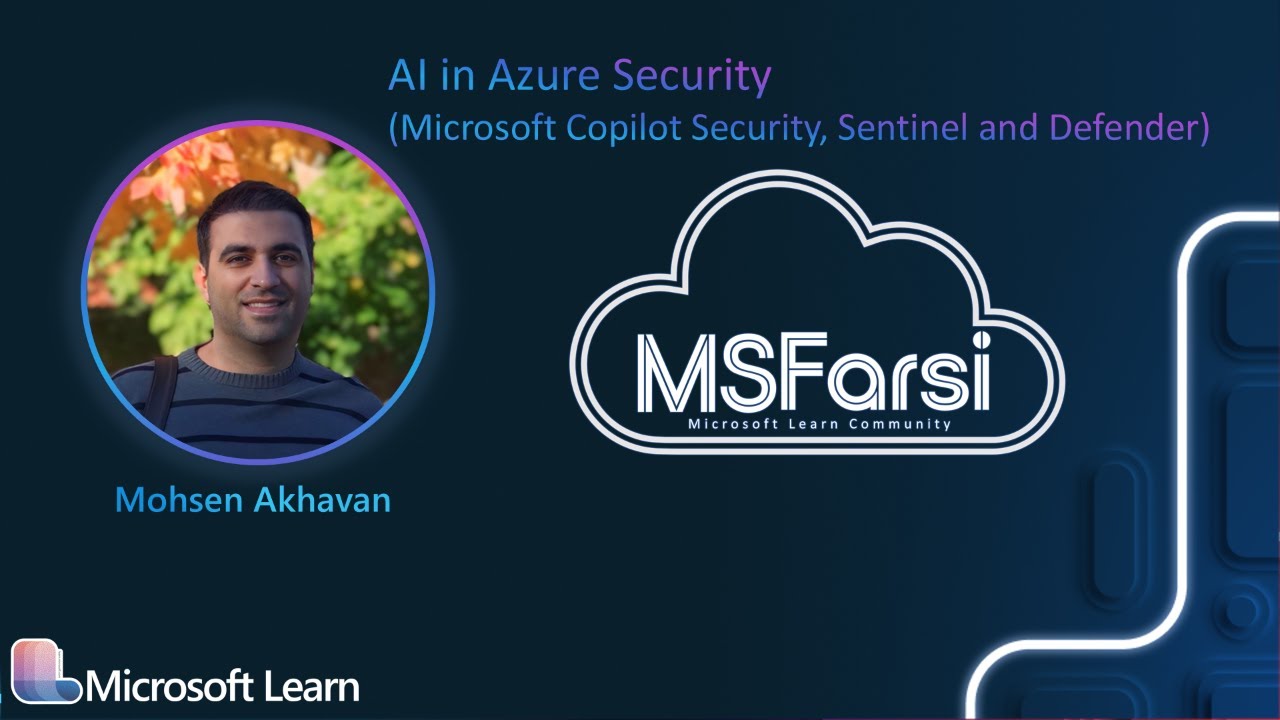 Mohsen Akhavan - AI in Azure Security - YouTube