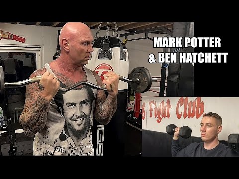 Mark Potter Training Ben Hatchett - Tough Work Out! - YouTube