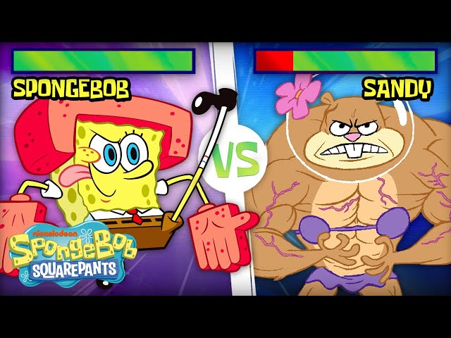 Sandy Cheeks Spongebob Karate