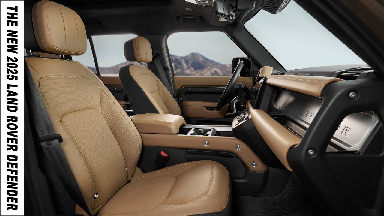 2025 Land Rover Defender 130 Interior - YouTube