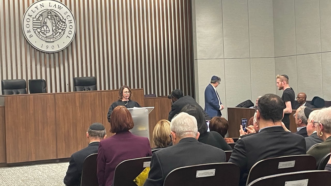 Induction ceremony of Civil Court Judge Honorable Tehilah Berman. - YouTube