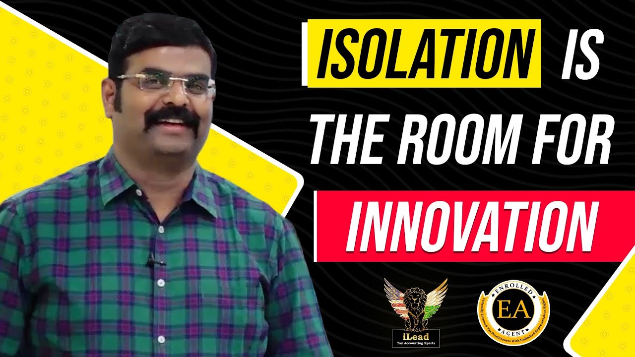 Isolation is the Room for Innovation - YouTube