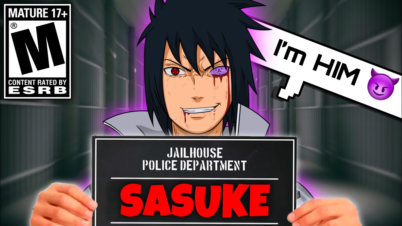 SASUKE SHOULD BE ARRESTED.. 😈😱 - YouTube