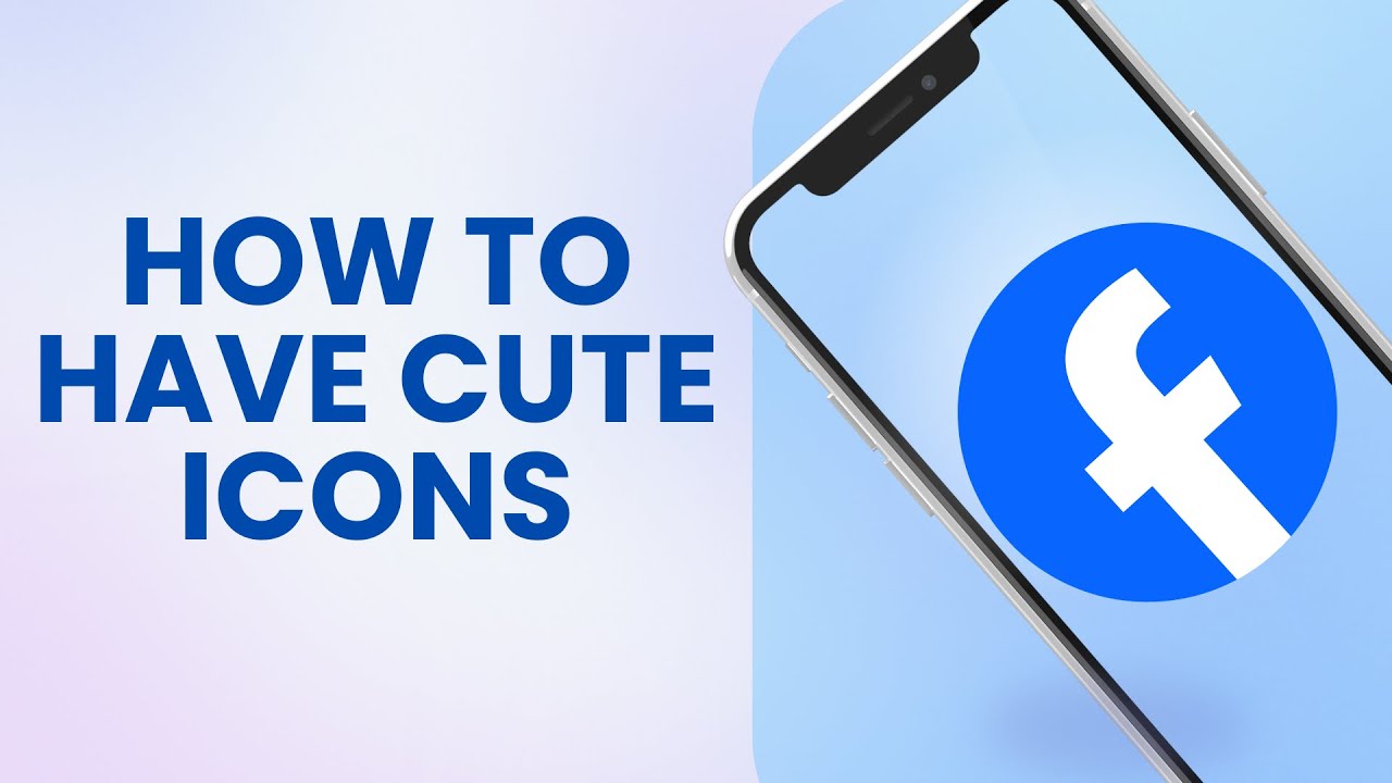 How to have cute icons on Facebook - YouTube