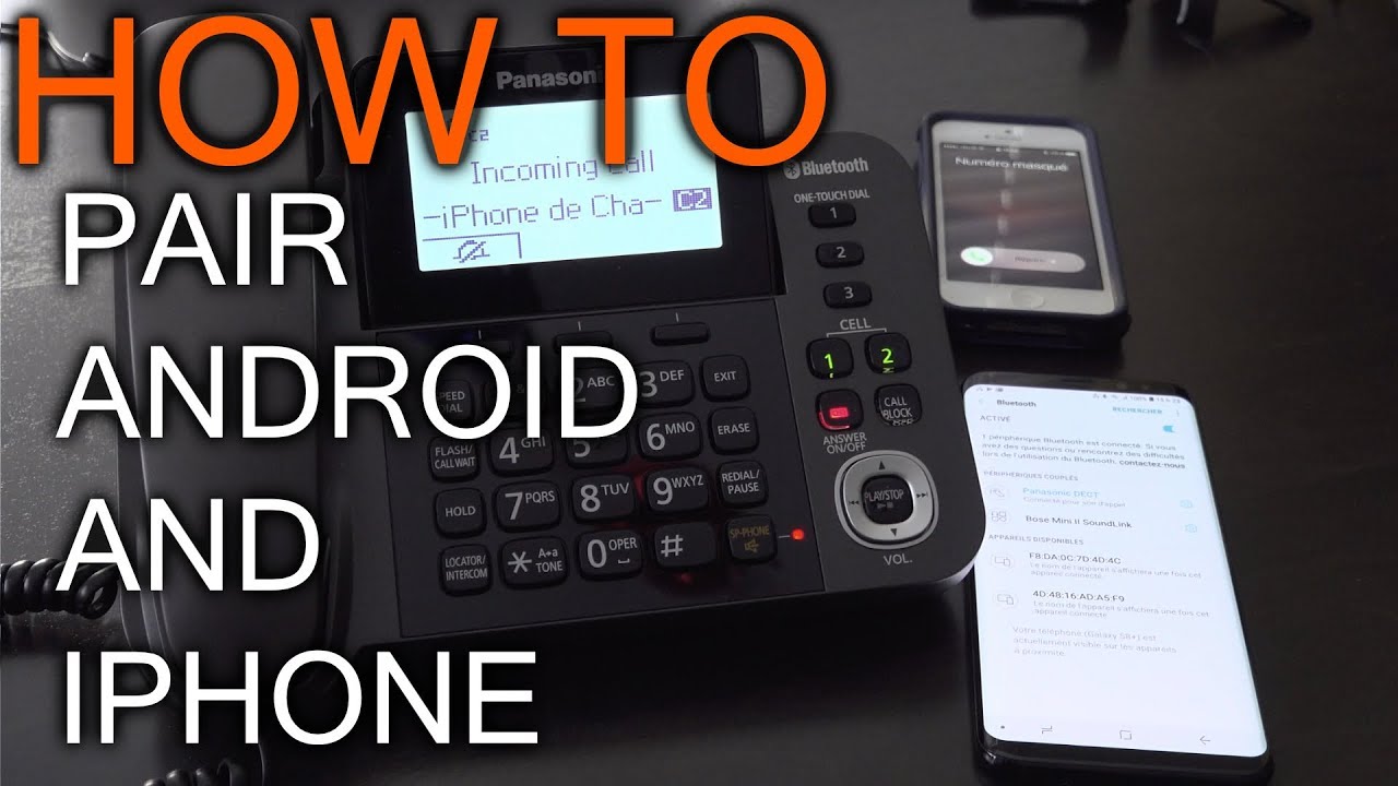 How to Connect Panasonic Link to cell to Android and iPhone - YouTube