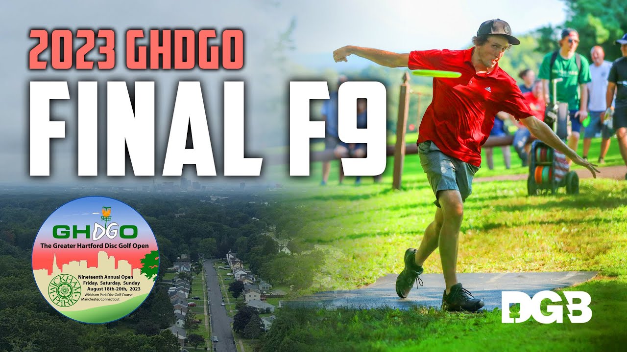 2023 Greater Hartford Disc Golf Open | MPO Final Round | Front 9 - YouTube