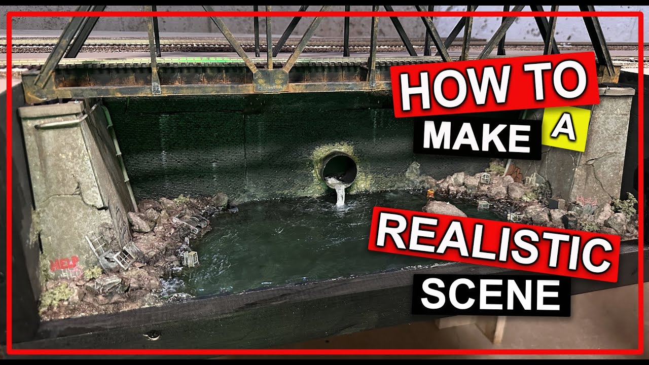 Mastering HO Scale Water Scenes Made EASY - YouTube