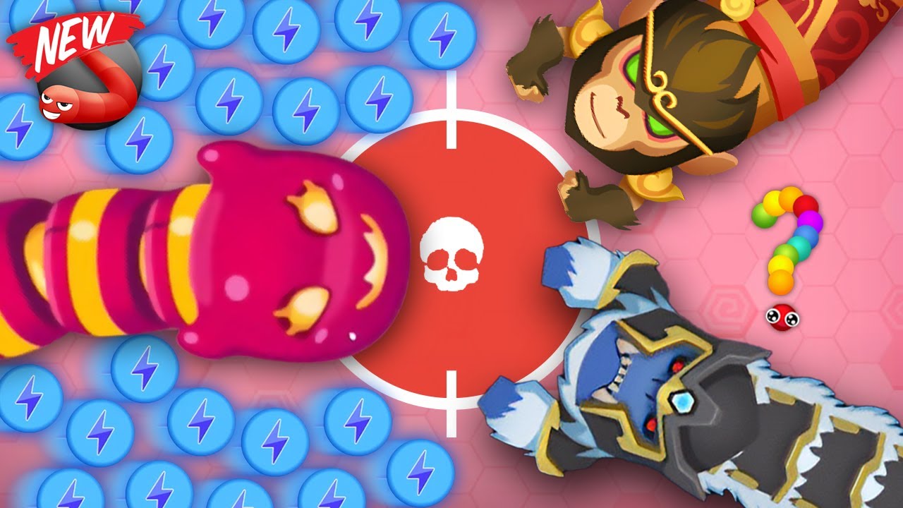 SNAKE IO 🐍 SPATY OMG ! Sweet Snakes New Event : PRO SNAKES vs BOSS 🐍 ...