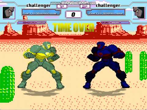 Mugen Ghetto Warmachine's time over animation