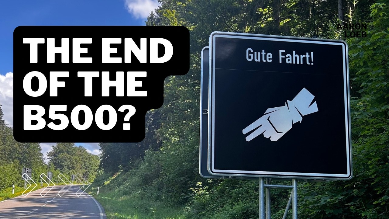 Germany B500 Motorcycle road - It's not what YOU think! - YouTube