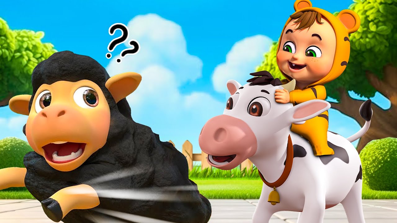 old macdonald had a farm | moo moo cow song | nursery rhymes & kids ...