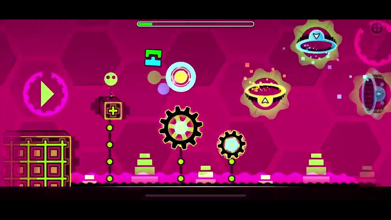 Geometry Dash gameplay - YouTube