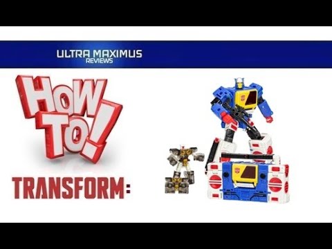 💥 How to Transform Twincast (Blaster) | Transformers Legacy Evolution ...