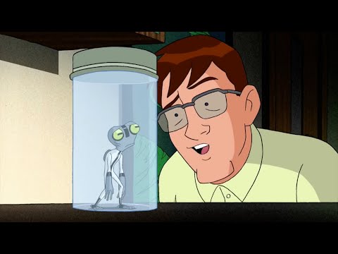 Ben Stucks as Grey Matter Due to Omnitrix Glitch, And A Man Takes Him To Sell Him To Forever Knights