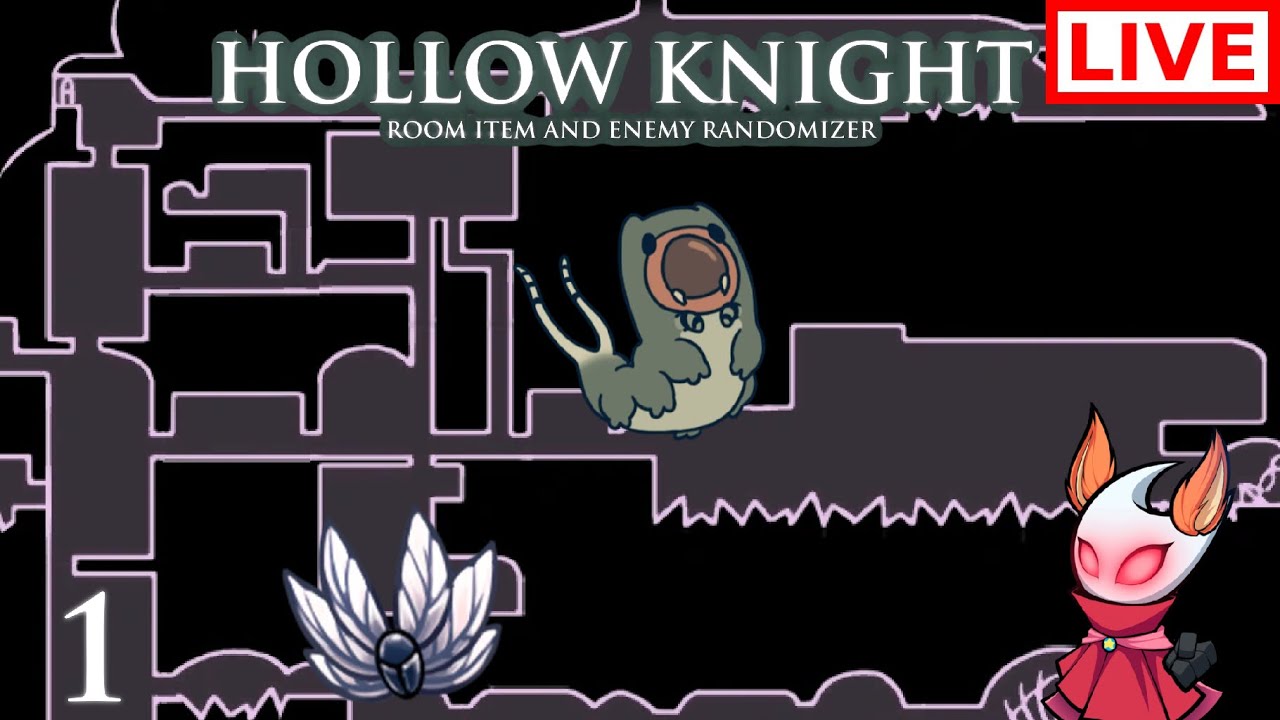 Hollow Knight Enemy,Item, and Room randomizer part 1 triple the chaos ...