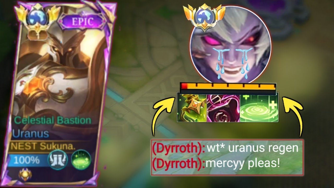 URANUS NEW BUILD 99.99% NO COUNTER IN EXP LANE!🔥(Goodbye Dyrroth ...