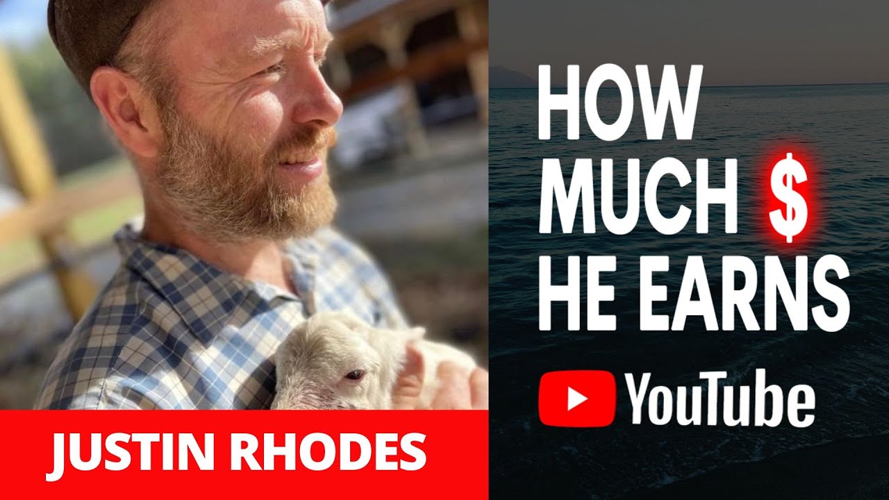 HOW MUCH JUSTIN RHODES MADE ON YOUTUBE - YouTube