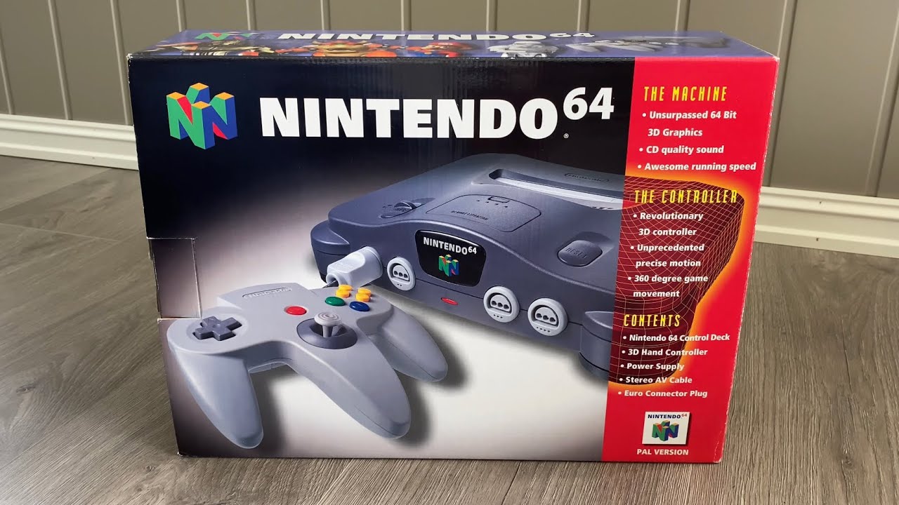 Nintendo 64 Unboxing ASMR - YouTube