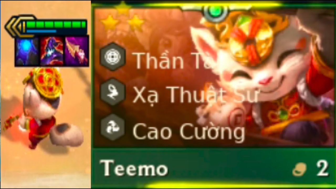 Tft Set 11 Reroll BÉ ChỒn Teemo 3 Sao ⭐⭐⭐ QuĂng NẤm CỰc ThẤm Youtube