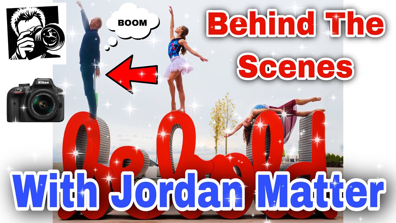 Dance Photo Shoot with JORDAN MATTER! *Behind The Scenes* - YouTube