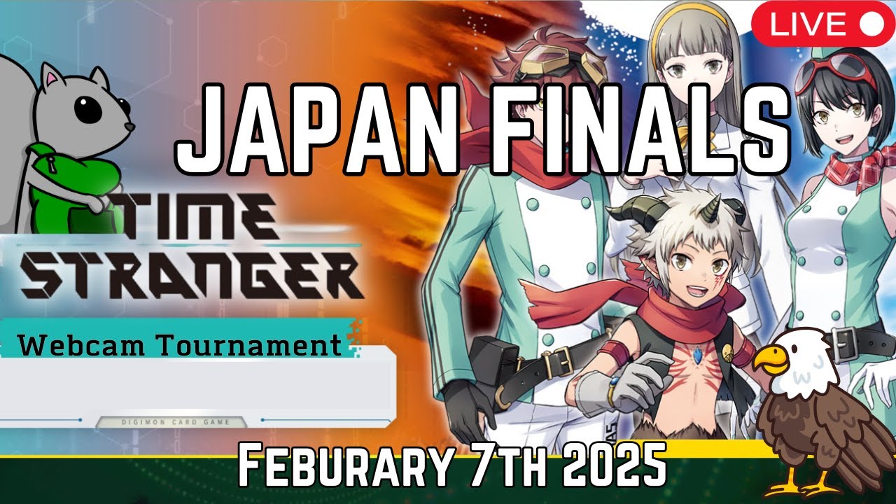 JAPAN BT 24 FINALS DIGIMON TCG YAPP STREAM - YouTube
