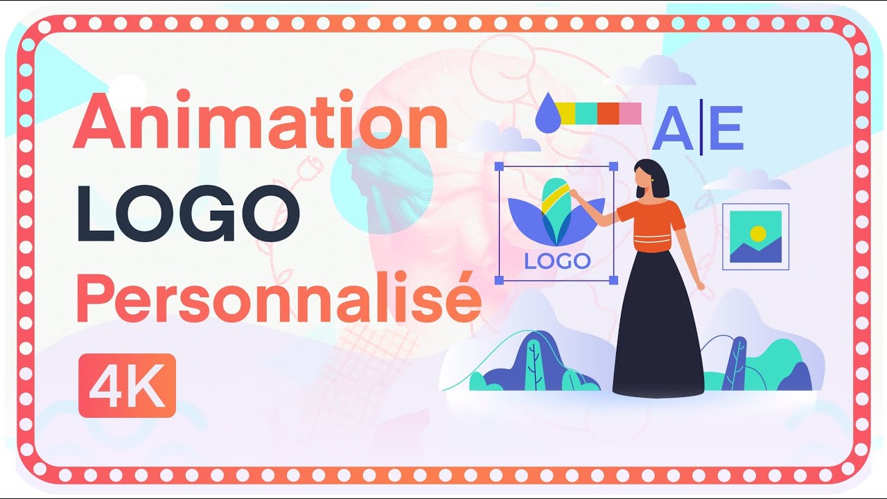 Je vais réaliser une animation de logo personnalisé 4K par CiMedia