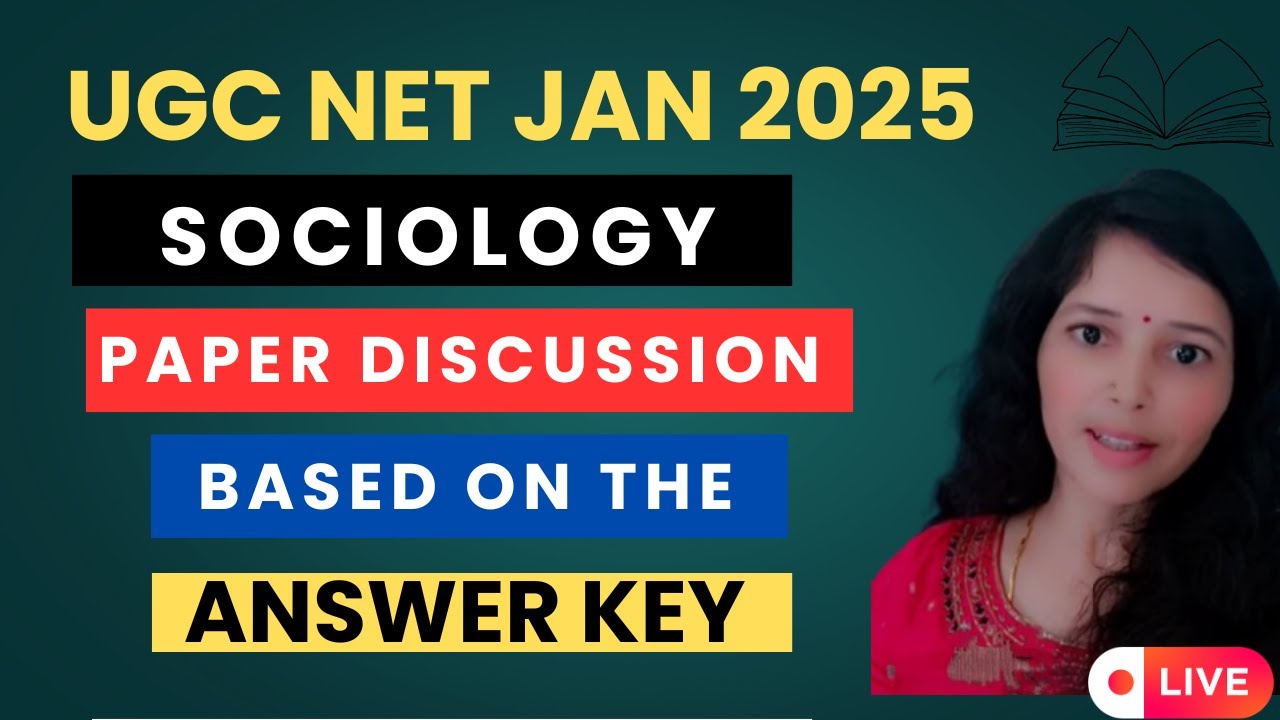 UGC NET 2025 ANSWER KEY | Dream JRF - YouTube