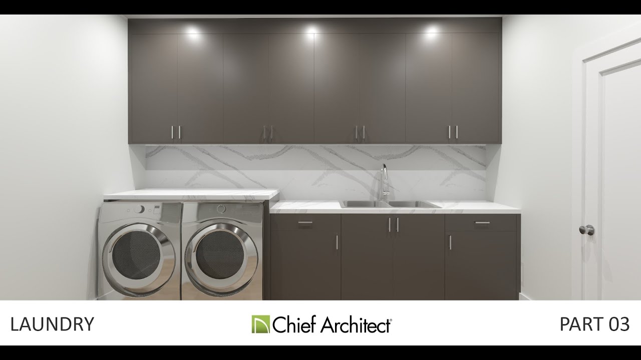 3d Interior Modeling | Laundry | Chief Architect | Home Designer ...