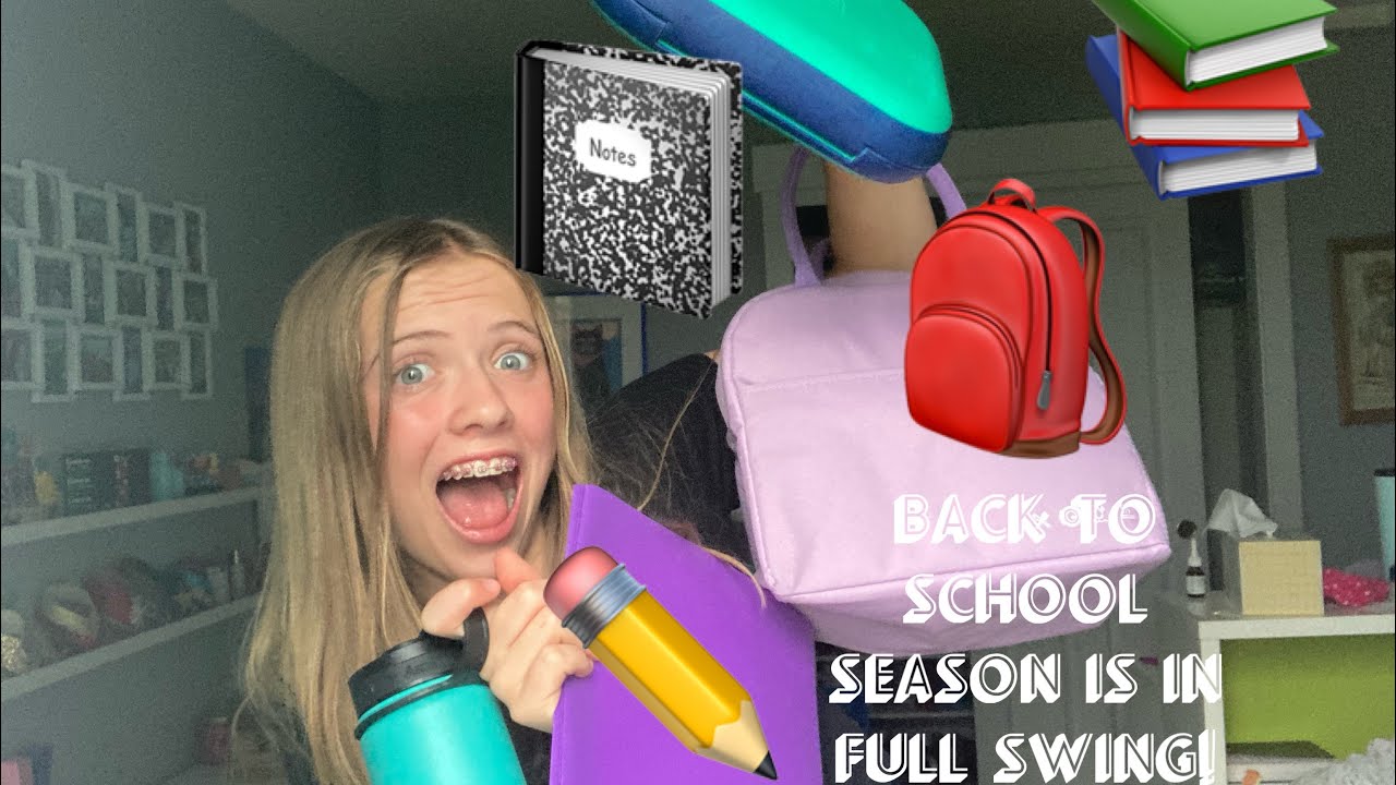 Getting Ready for back to school! - YouTube