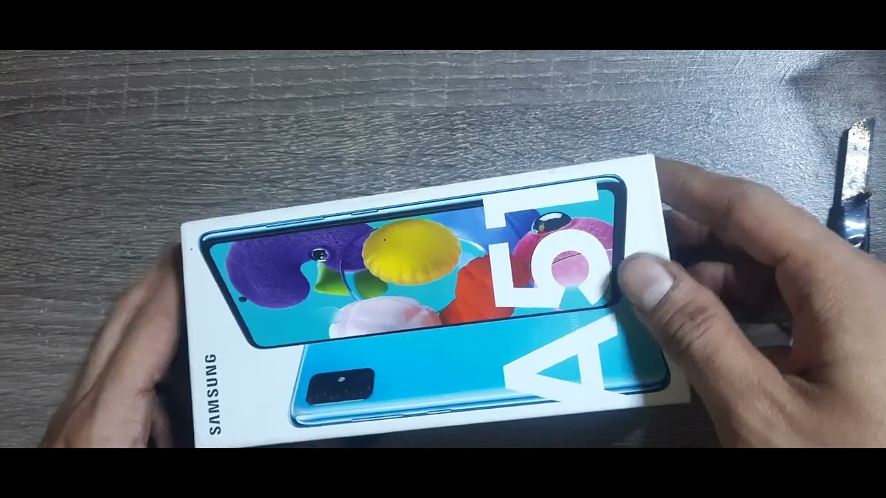 unboxing ss a51 minus logo - YouTube