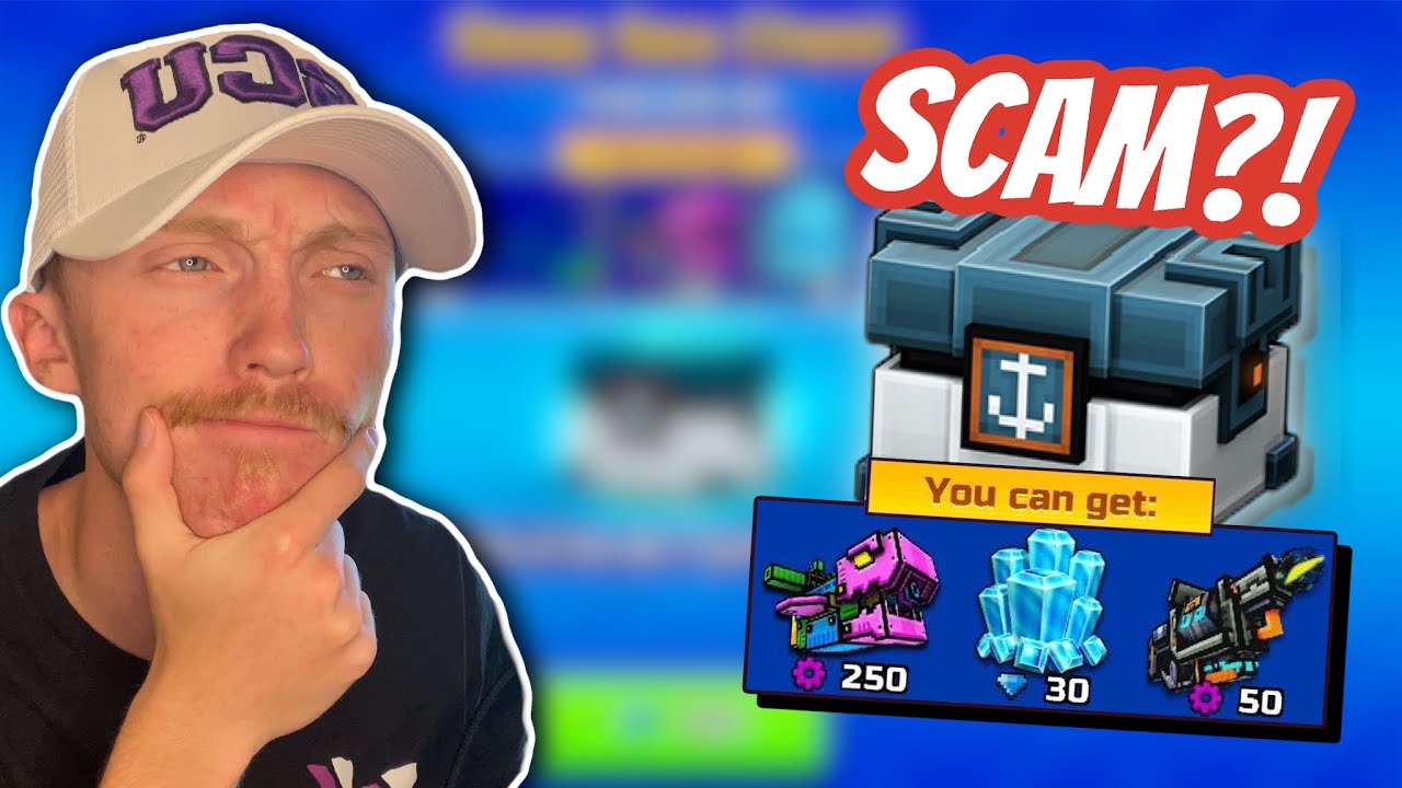 I spent 5000+ GEMS for THIS??? Pixel Gun 3D Deep Sea Chest Unboxing ...