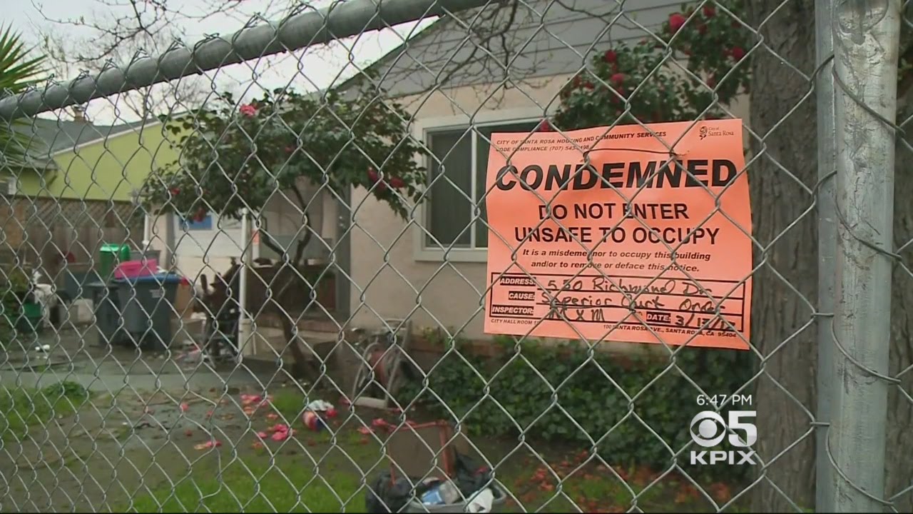 Santa Rosa House Condemned After 1,200 Calls For Service In 5 Years ...