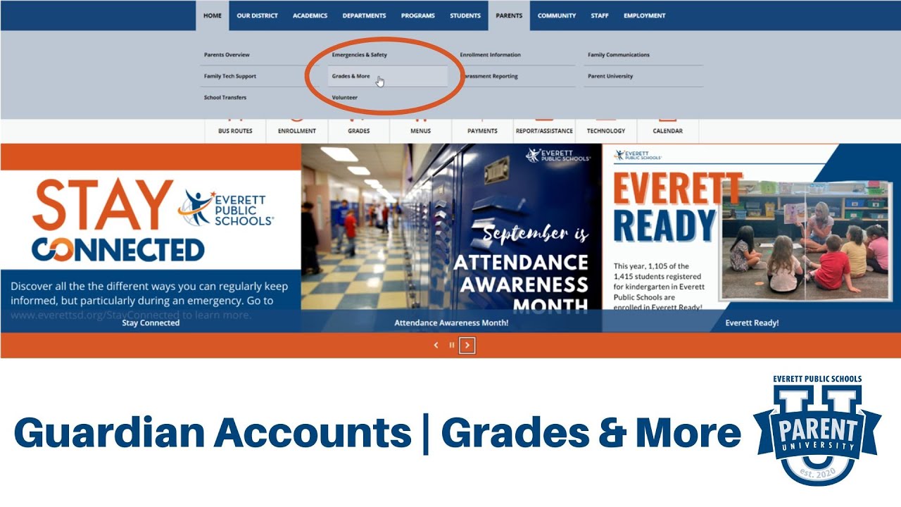 Guardian Accounts, Grades and More - YouTube