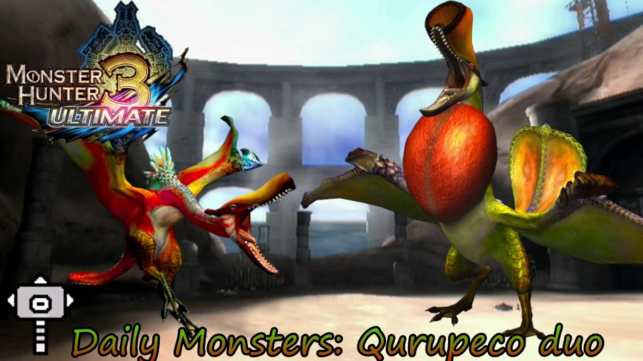 Daily Hunt #463 - Qurupeco duo (MH3 Ultimate) - YouTube
