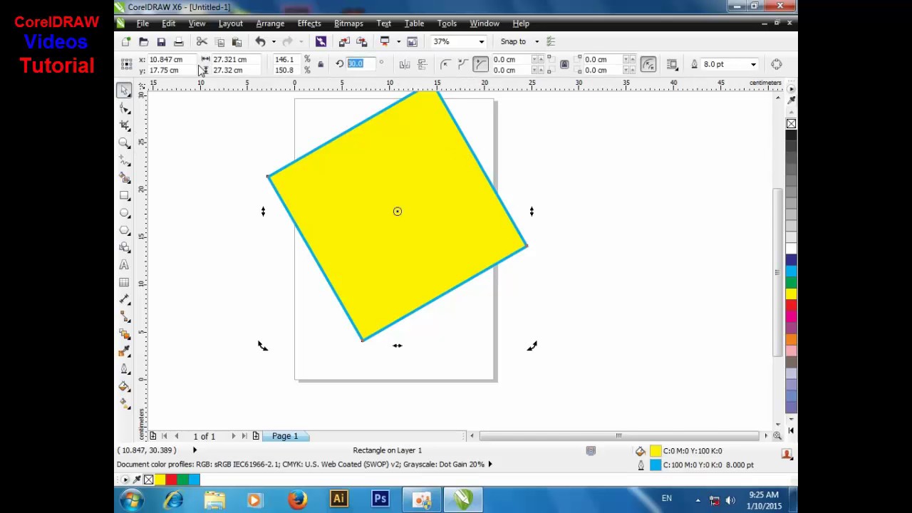 Lesson 2 How To Use Rectangle Too In CorelDRAW X6 Videos How To Learn lesson-2-how-to-use-rectangle-too-in-coreldraw-x6-videos-how-to-learn