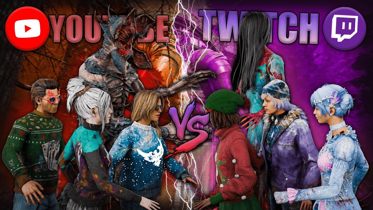 Streamers Vs YouTubers! Who is BEST at DBD?! - YouTube